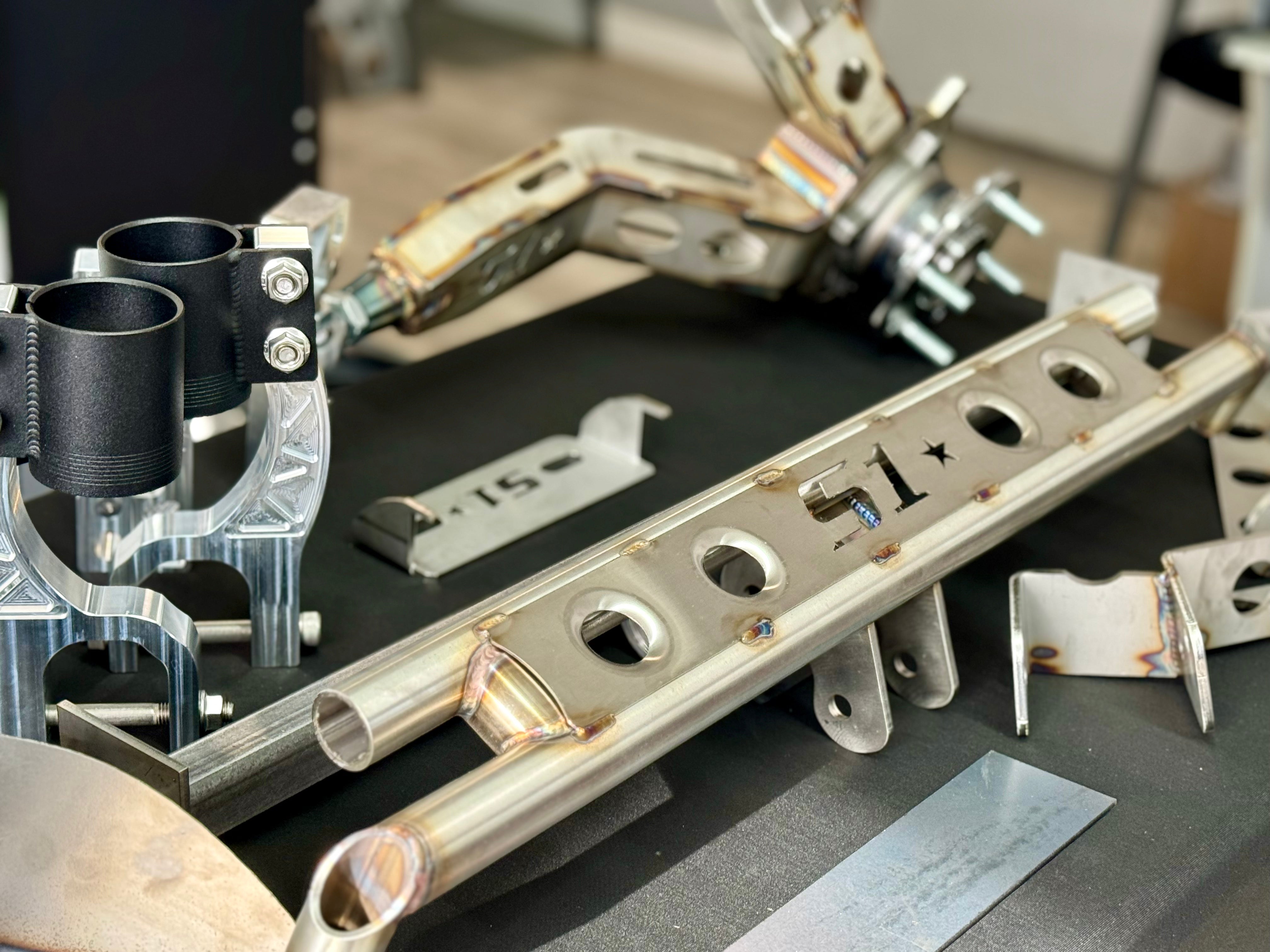 AWD Conversion Bundle: Alpha6 Lite AWD/RWD/FWD Rear Trailing Arms with ...