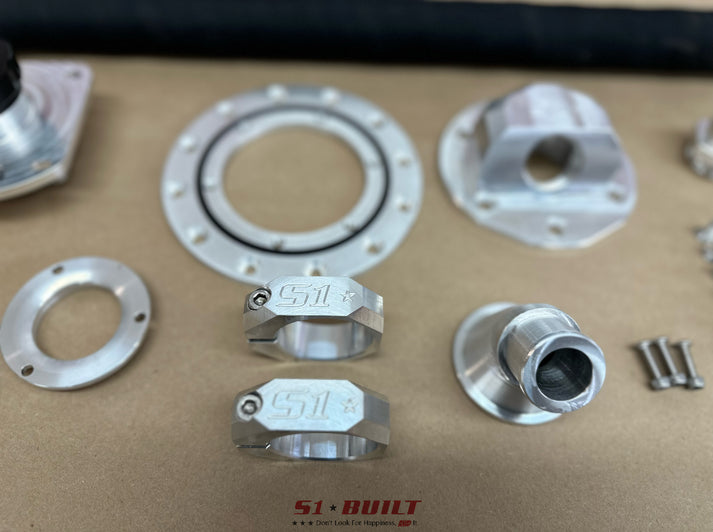 Billet Filler Neck Kit with Magnetic Gas Cap – S1Built, LLC.