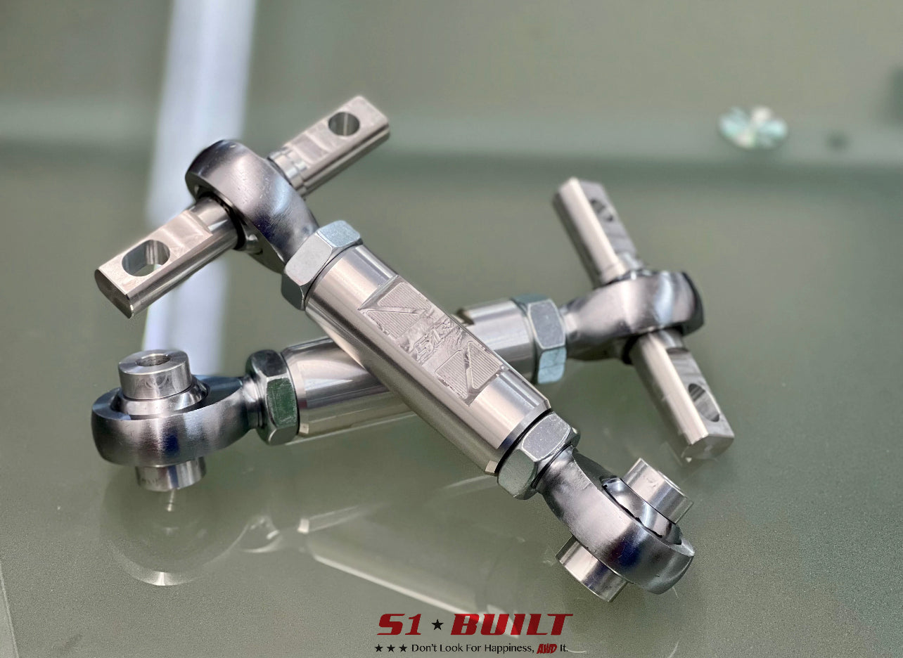 Billet Adjustable Camber Kit 88-00 Civic, 90-01 Integra, 97-01 CR-V ...