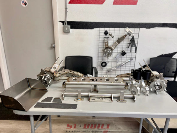 AWD Conversion Bundle: Alpha6 Lite AWD/RWD/FWD Rear Trailing Arms with ...