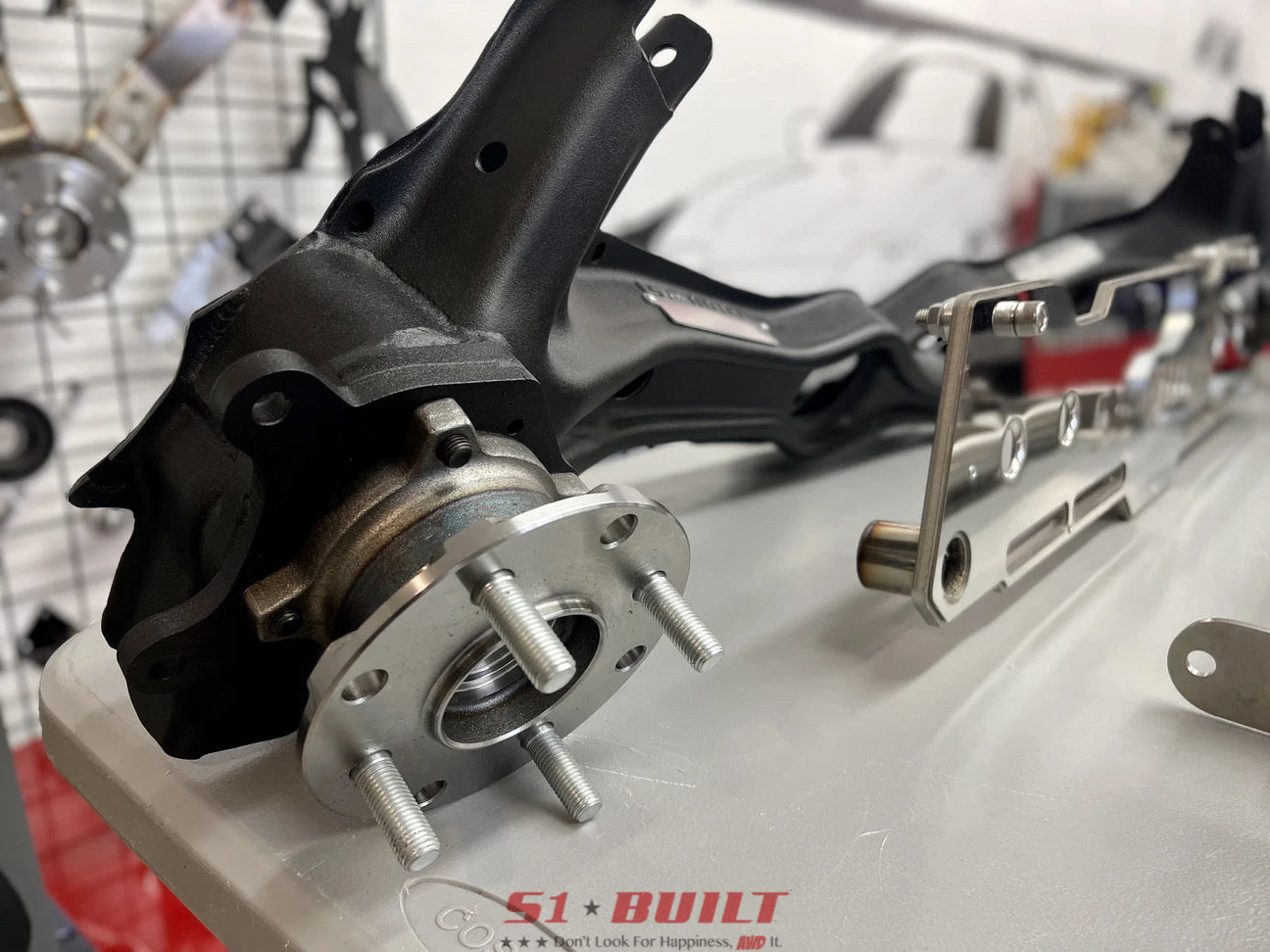 AWD Conversion Bundle: OEM style AWD/RWD/FWD Rear Trailing Arms with D ...