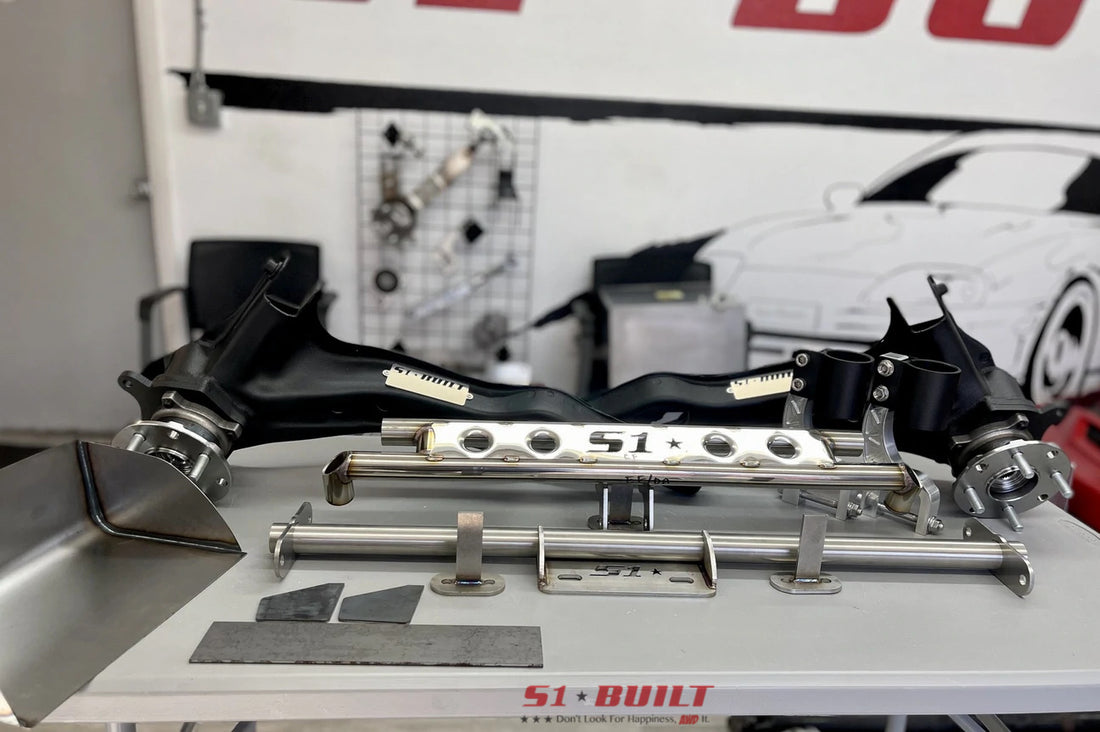 AWD Conversion Bundle: OEM style AWD/RWD/FWD Trailing Arms with Tubula ...