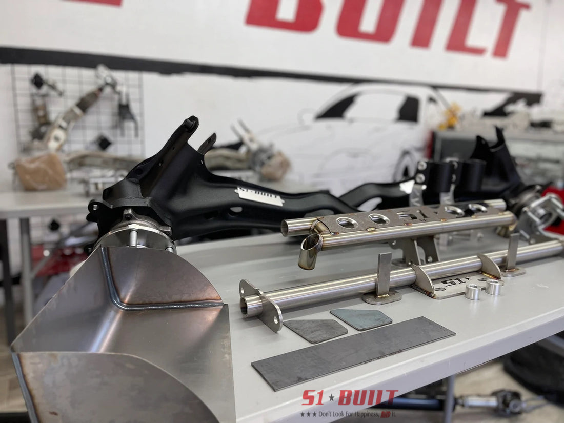 AWD Conversion Bundle: OEM style AWD/RWD/FWD Trailing Arms with Tubula ...