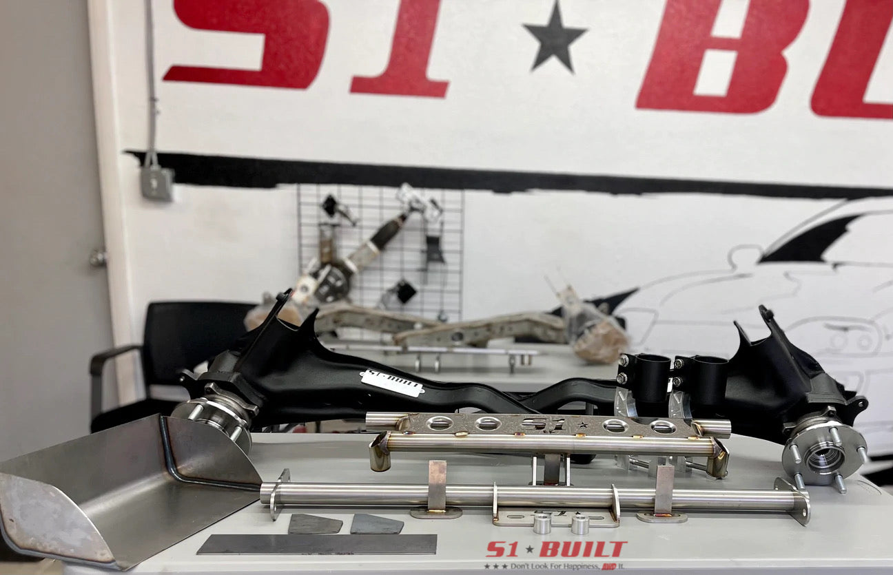 AWD Conversion Bundle: OEM style AWD/RWD/FWD Trailing Arms with Tubula ...